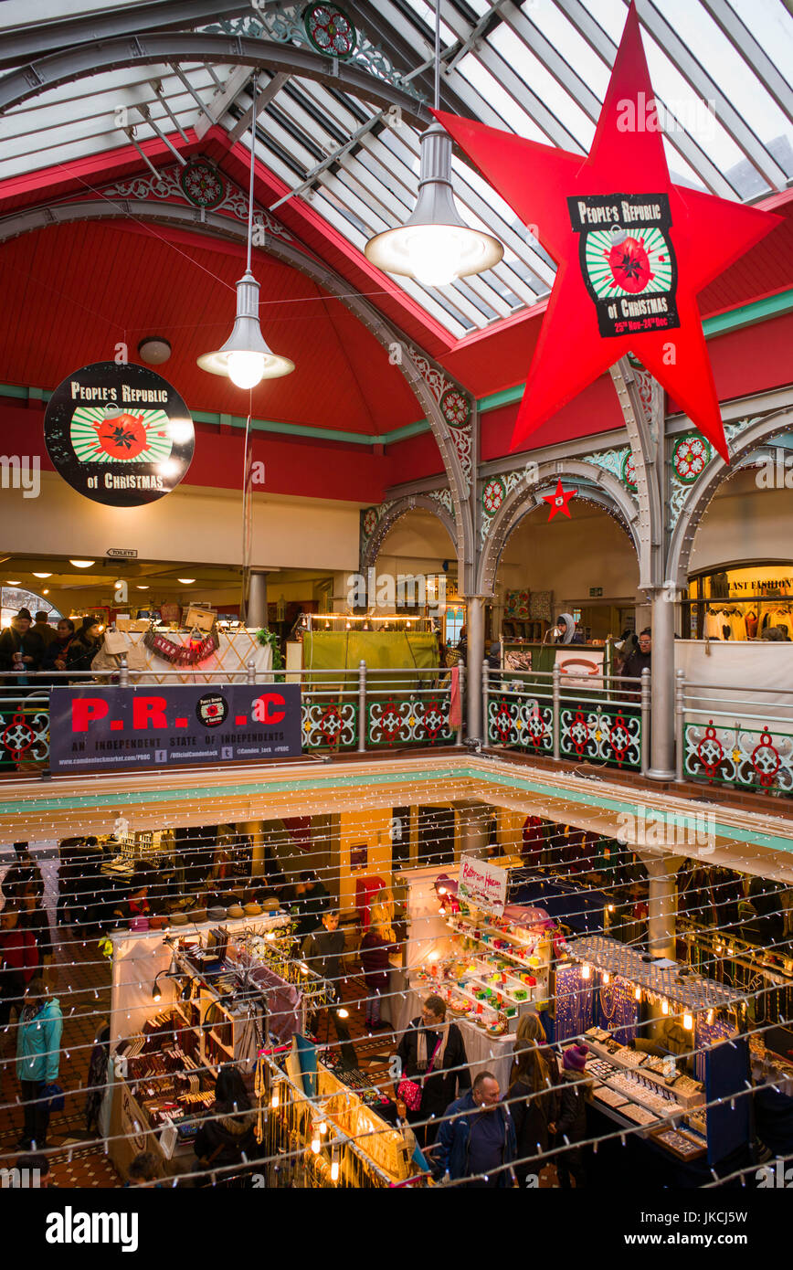 Indoor market stalls england hi-res stock photography and images - Alamy