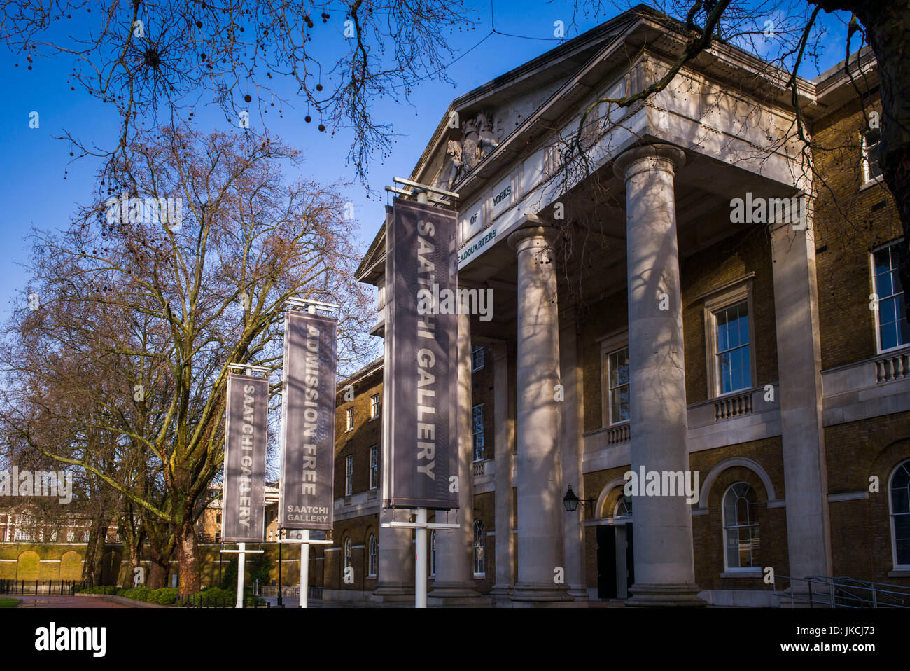 England, London, Chelsea, The Saatchi Gallery, exterior Stock Photo - Alamy
