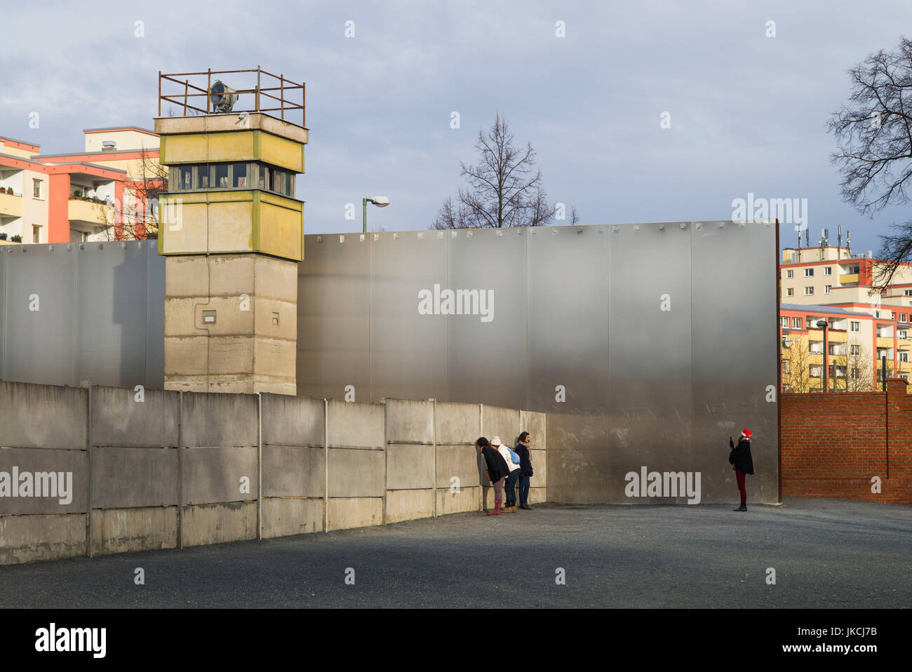 Germany, Berlin, Prenzlauer Berg, Berlin Wall Memorial, former ...