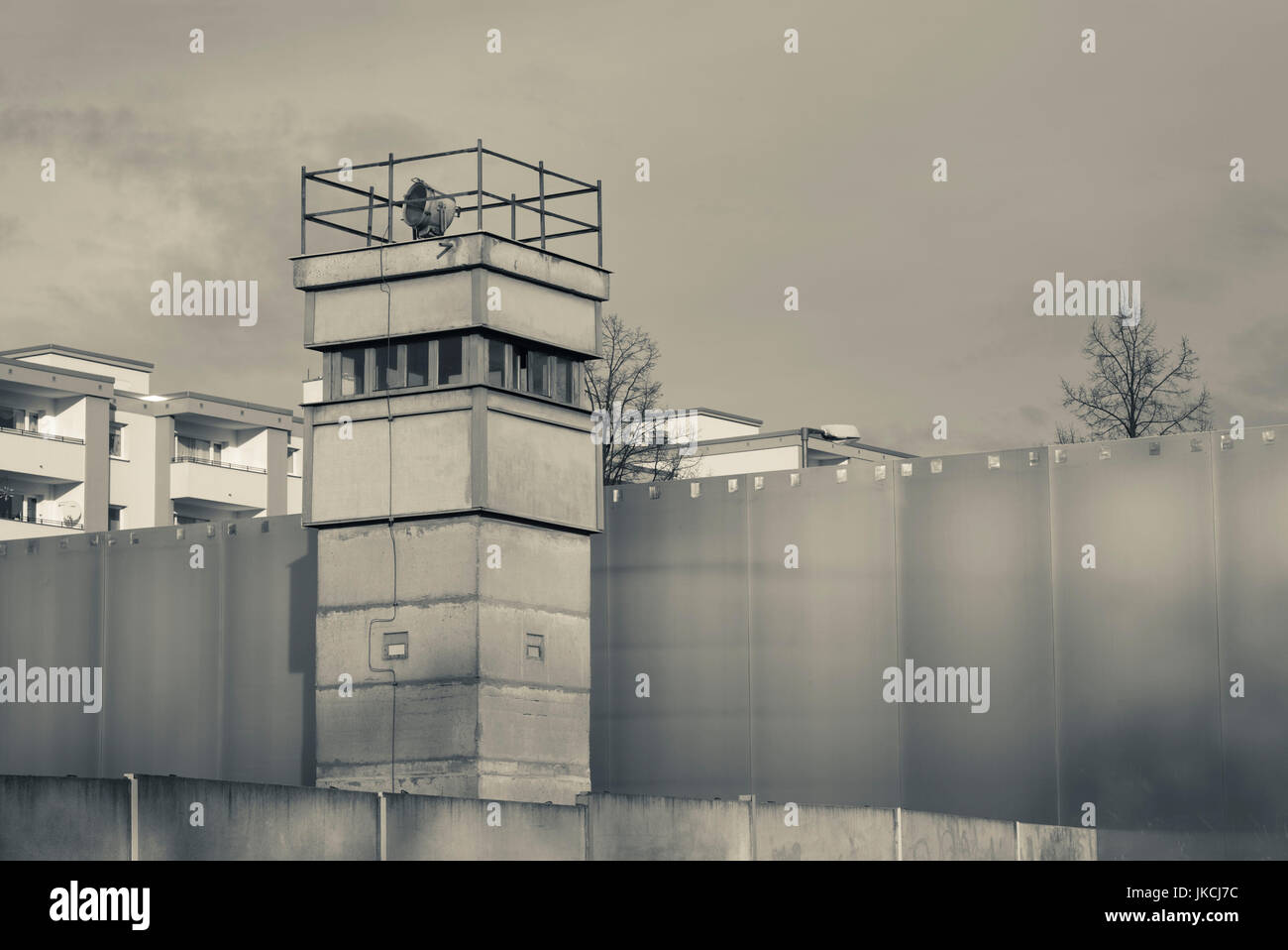 Germany, Berlin, Prenzlauer Berg, Berlin Wall Memorial, former ...