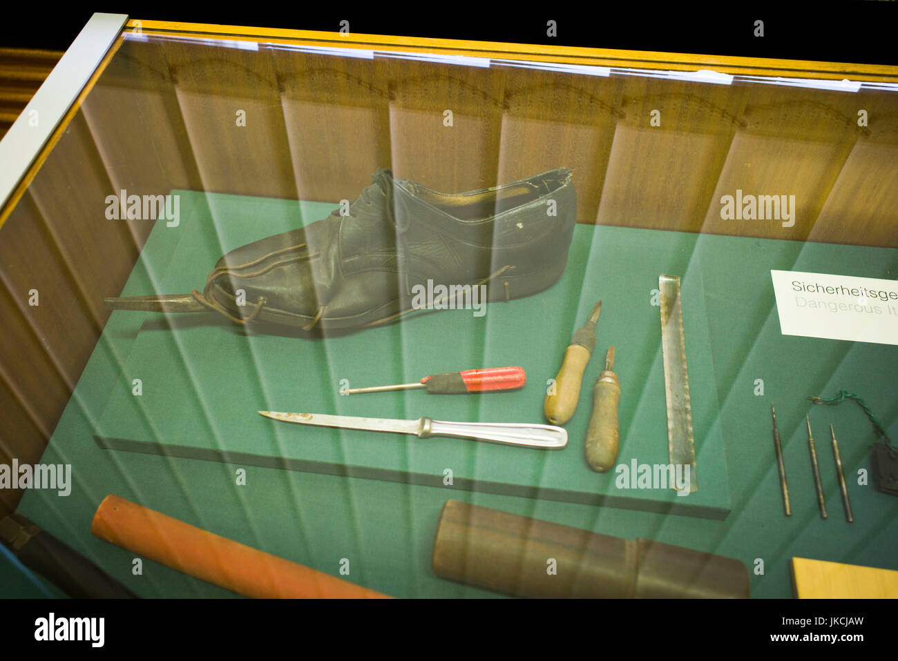 Germany, Berlin, Friendrichshain, Stasi Museum, DDR-era secret police ...