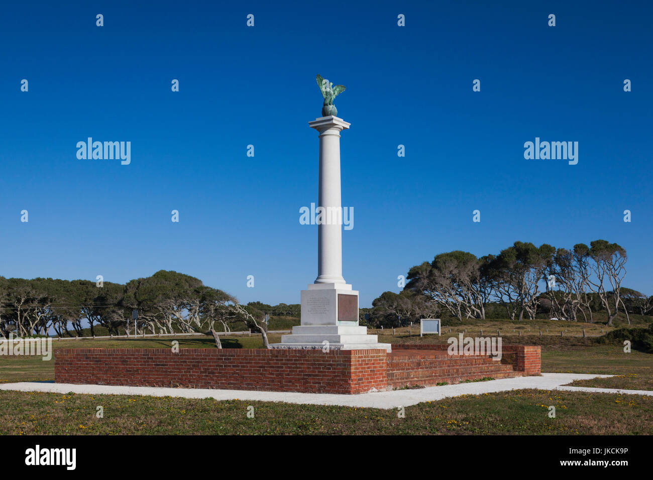 USA, North Carolina, Kure Beach, Fort Fisher Historic Site Stock Photo ...