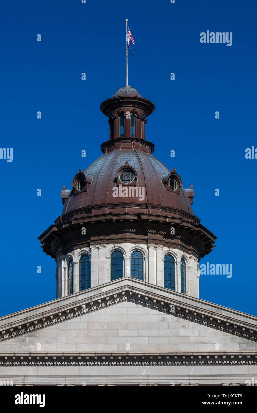 USA, South Carolina, Columbia, South Carolina State House, exterior ...