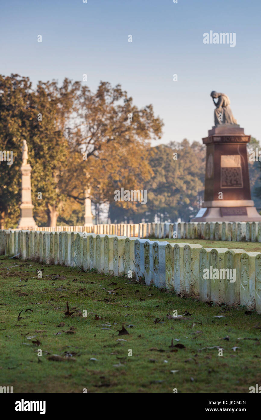 USA, Georgia, Andersonville, Andersonville National Historic Site, site ...