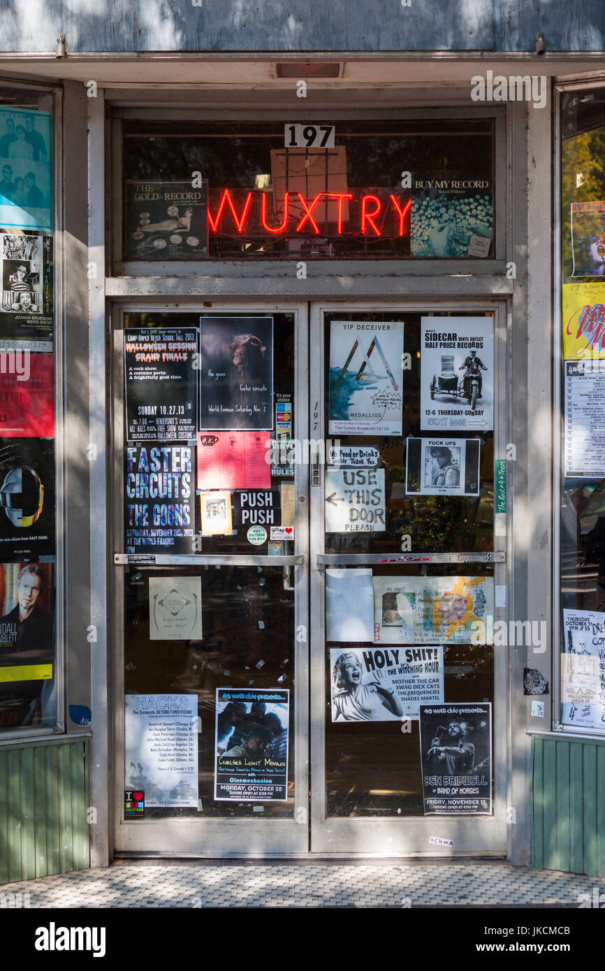 Wuxtry records shop hi-res stock photography and images - Alamy