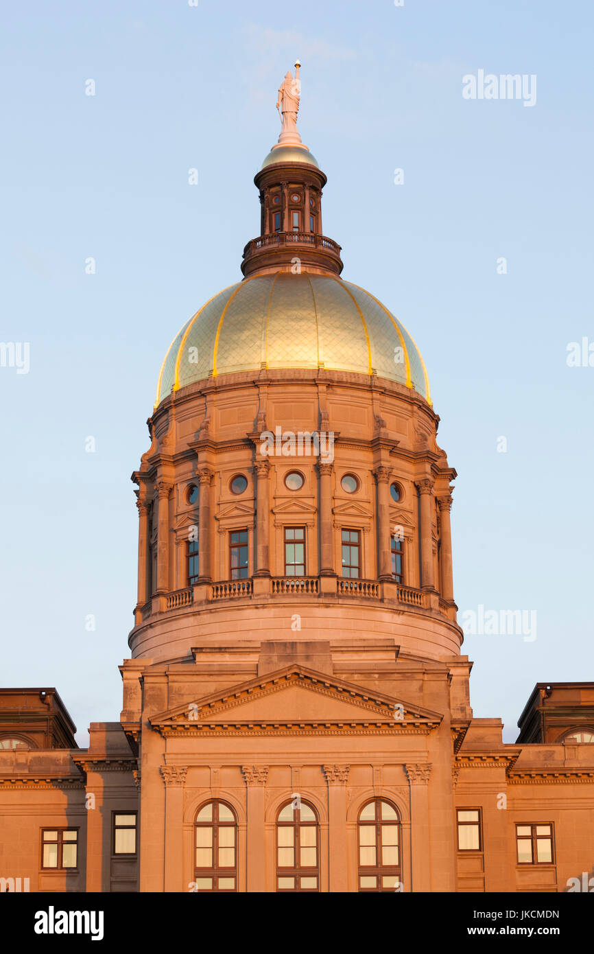 USA, Georgia, Atlanta, Georgia State Capitol Building, state house ...