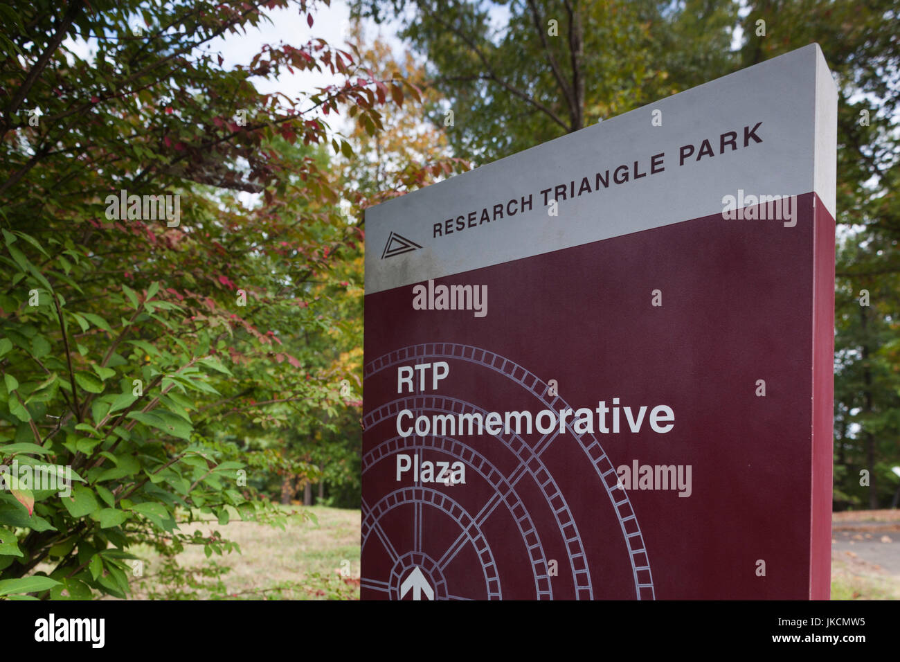 Sign for research triangle park hi-res stock photography and images - Alamy