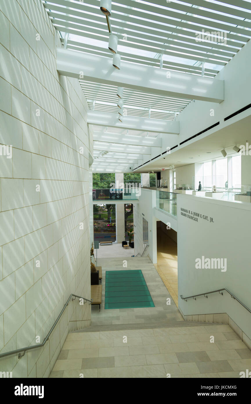 USA, Georgia, Savannah, Jepson Center for the Arts, interior Stock ...