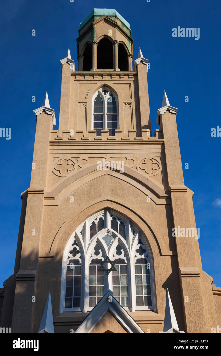 USA, Georgia, Savannah, Temple Mickve Israel, synagogue built in 1876 ...