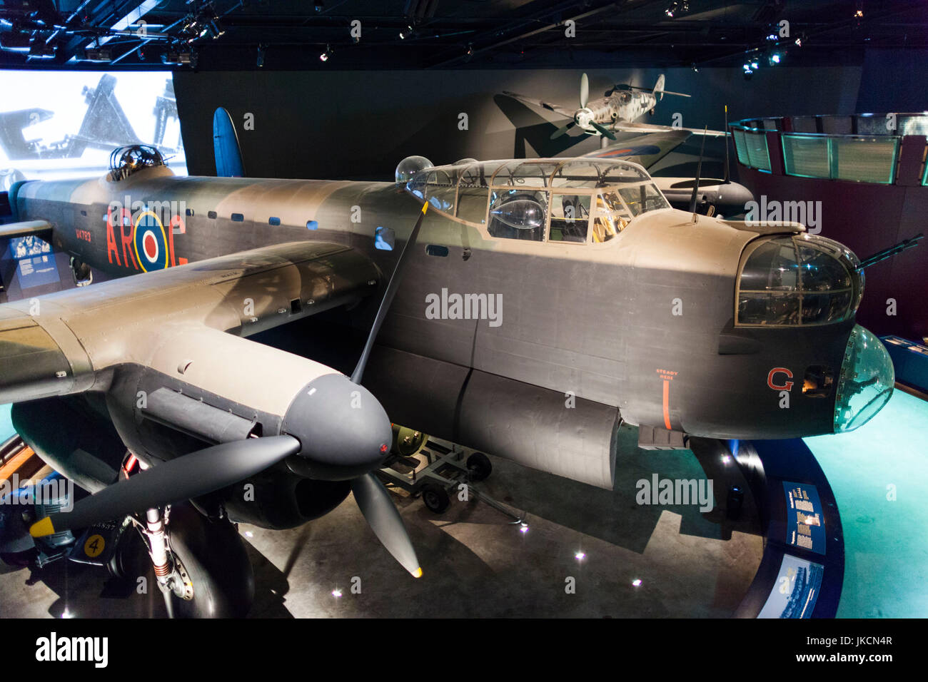Ww2 era avro lancaster bomber aircraft hi-res stock photography and ...