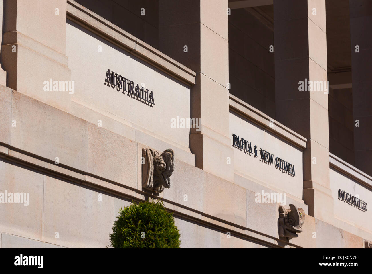 Inscriptions of battles fought by australian soldiers hi-res stock ...