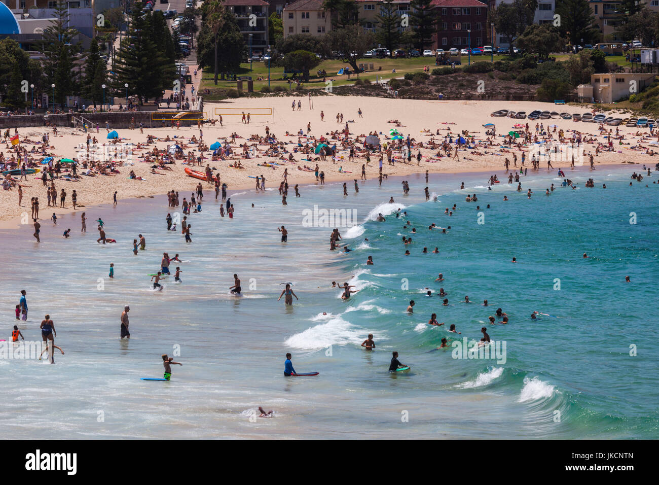 Australia, New South Wales, NSW, Sydney, Coogee, Coogee Beach, elevated ...