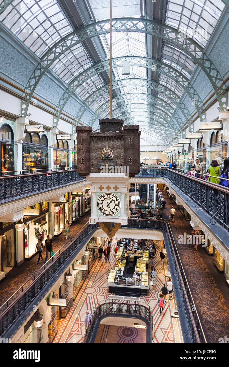 Interior of qvb hi-res stock photography and images - Alamy