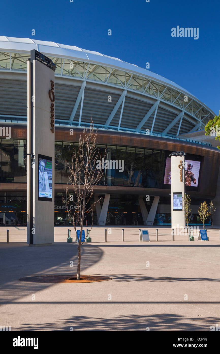 Australia, South Australia, Adelaide, Adelaide Oval, sports arena Stock ...