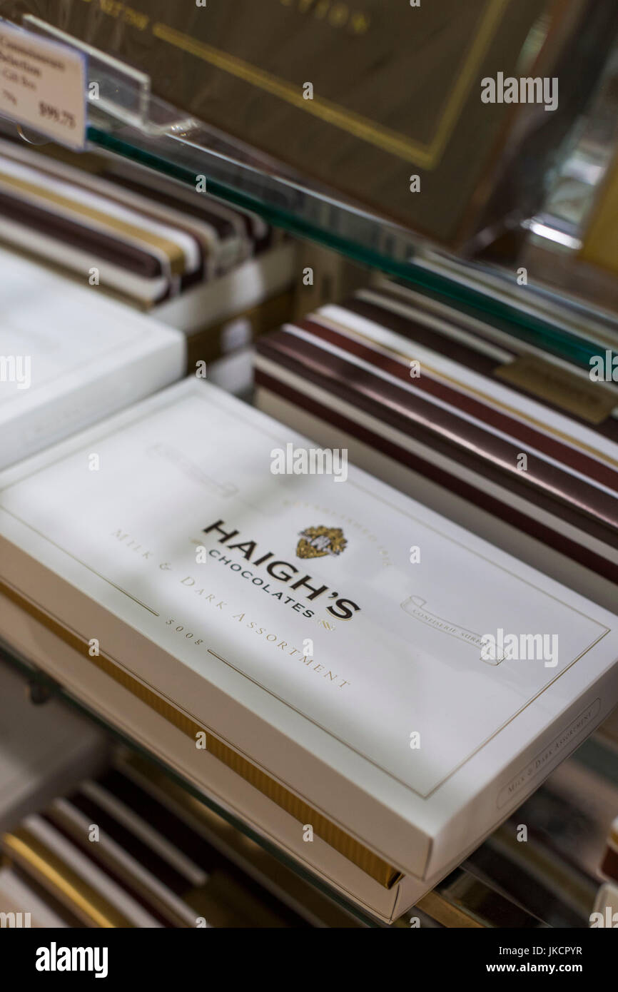 Australia, South Australia, Adelaide, Haigh's Chocolate Factory ...