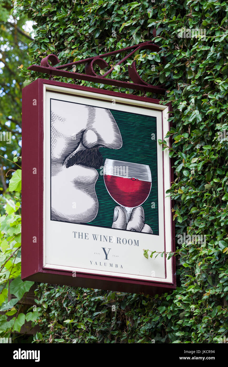 Australia, South Australia, Barossa Valley, Angaston, Yalumba Winery ...