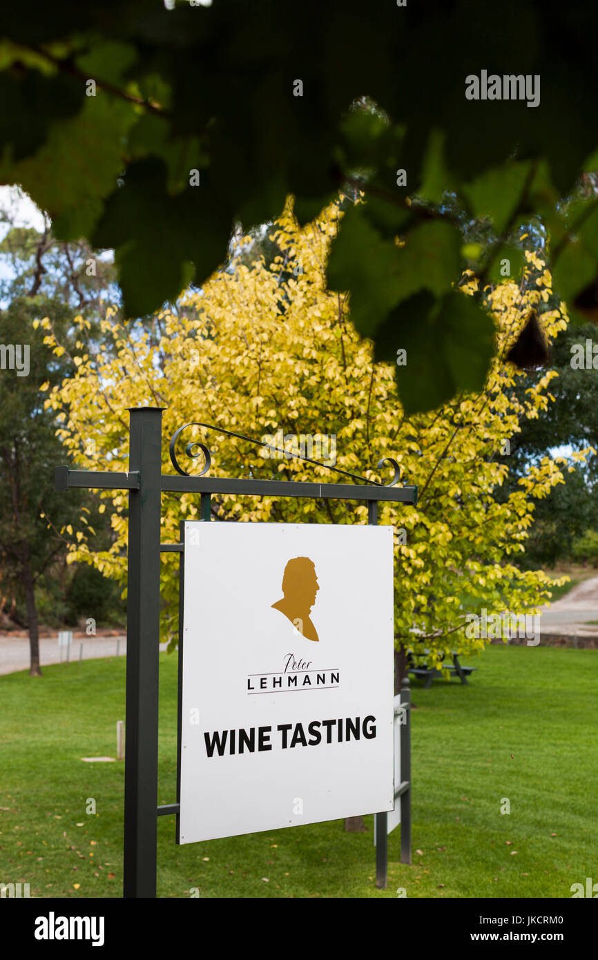 Tanunda sign hi-res stock photography and images - Alamy