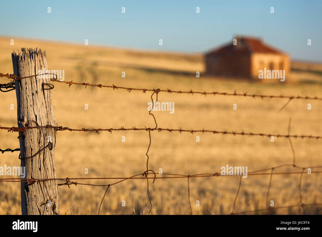 Australia, South Australia, Burra, former copper mining town, abandoned ...