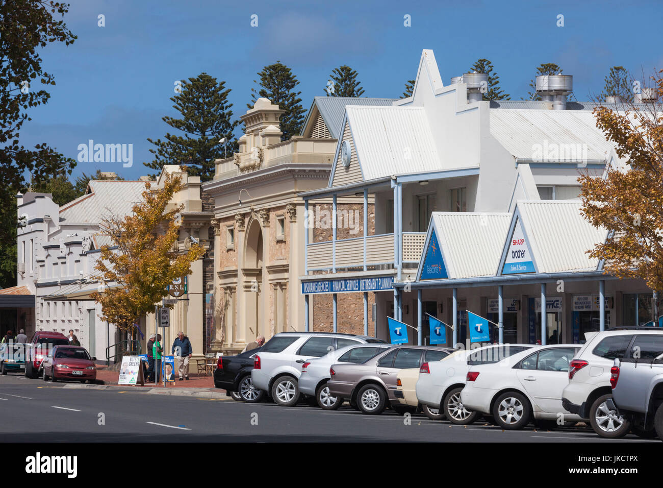 Australia, South Australia, Fleurieu Peninsula, Victor Harbor, town ...