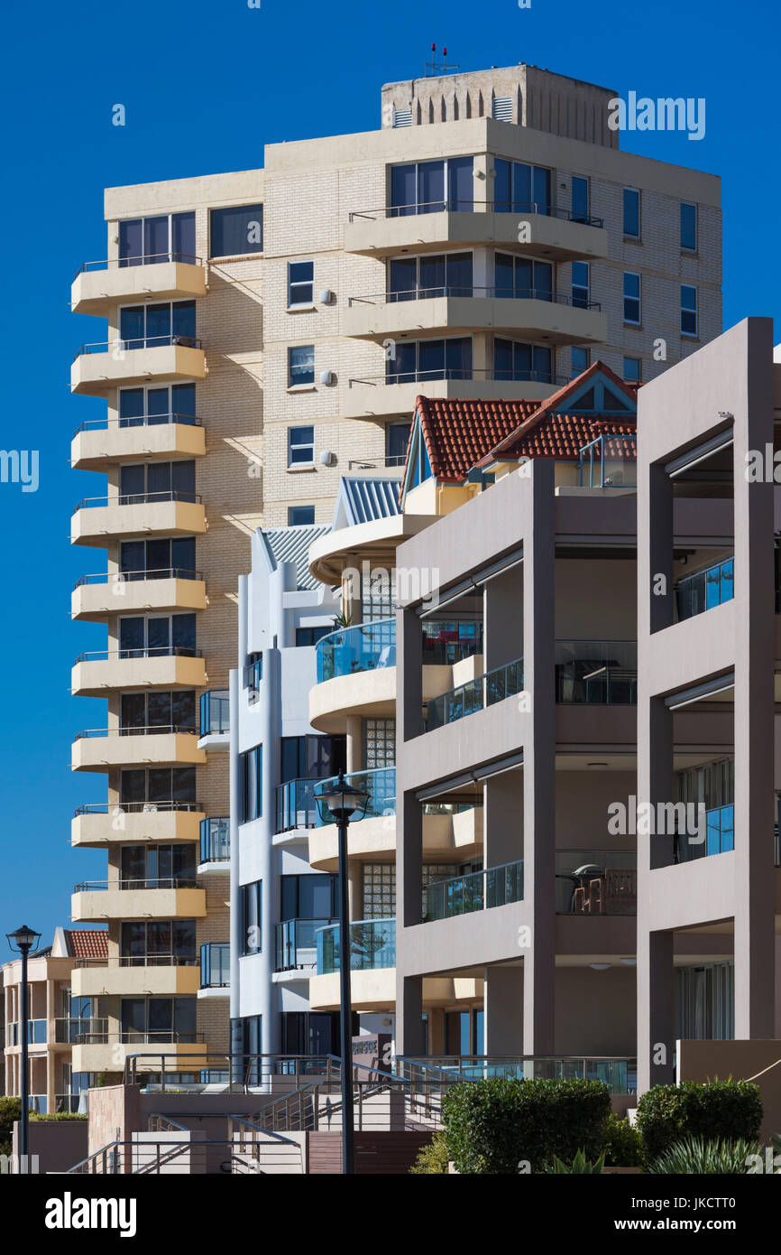 Australia, South Australia, Gelnelg, buildings by the Glenelg Marina ...