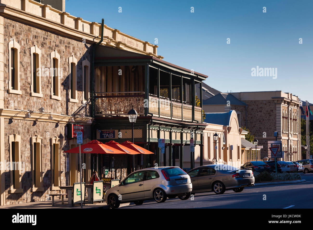 Australia, South Australia, Port Adelaide, port buildings Stock Photo ...
