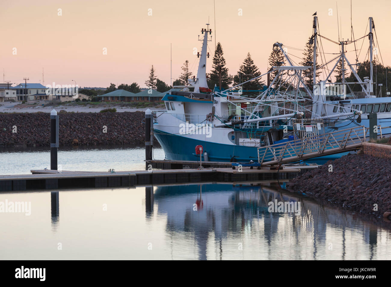 Australia, South Australia, Yorke Peninsula, Wallaroo, fishing fleet ...