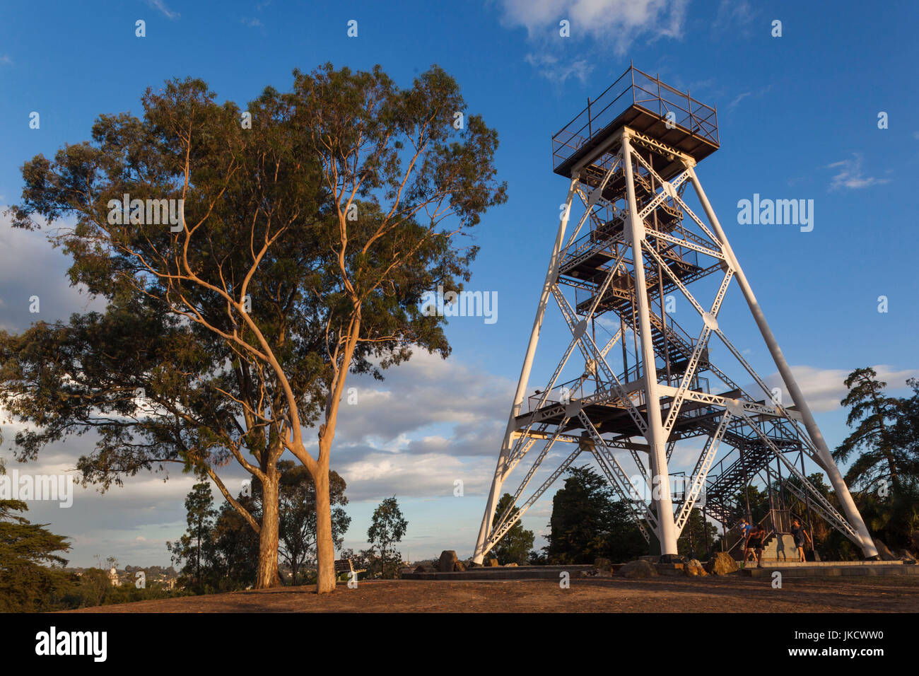 Australia, Victoria, VIC, Bendigo, town lookout tower Stock Photo - Alamy