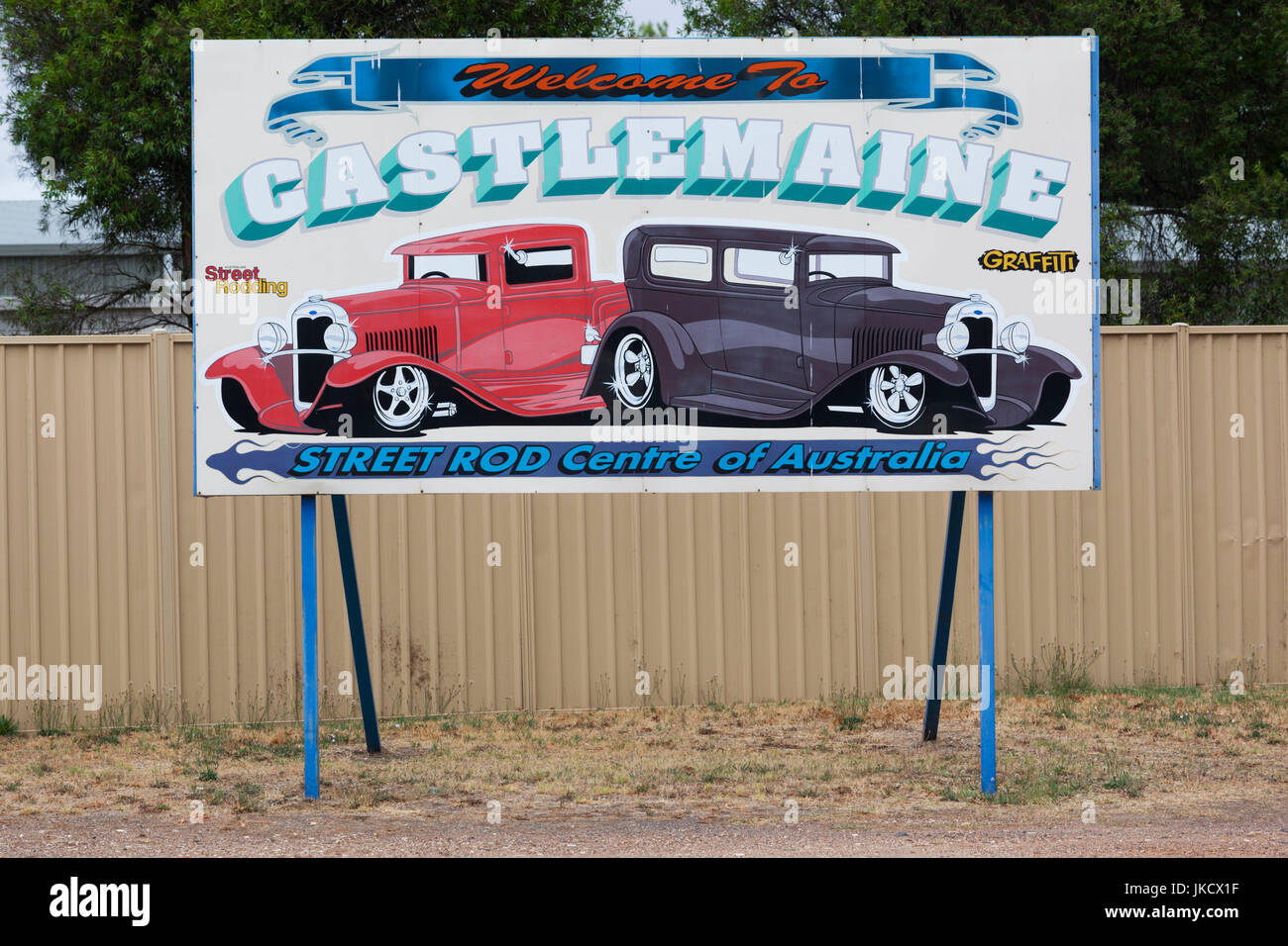 Hot rod sign hi-res stock photography and images - Alamy