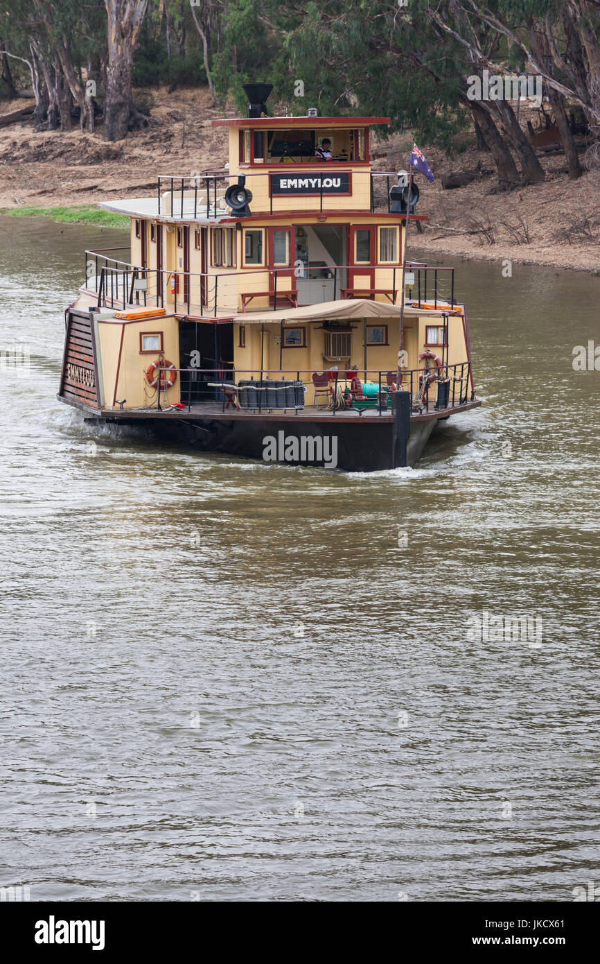 Australia, Victoria, VIC, Echuca, Historic Port of Echuca, Murray River ...