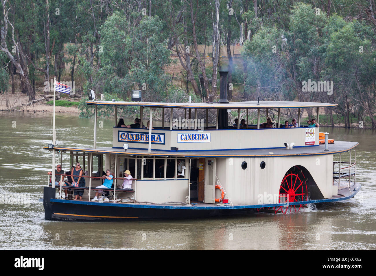 Australia, Victoria, VIC, Echuca, Historic Port of Echuca, Murray River ...