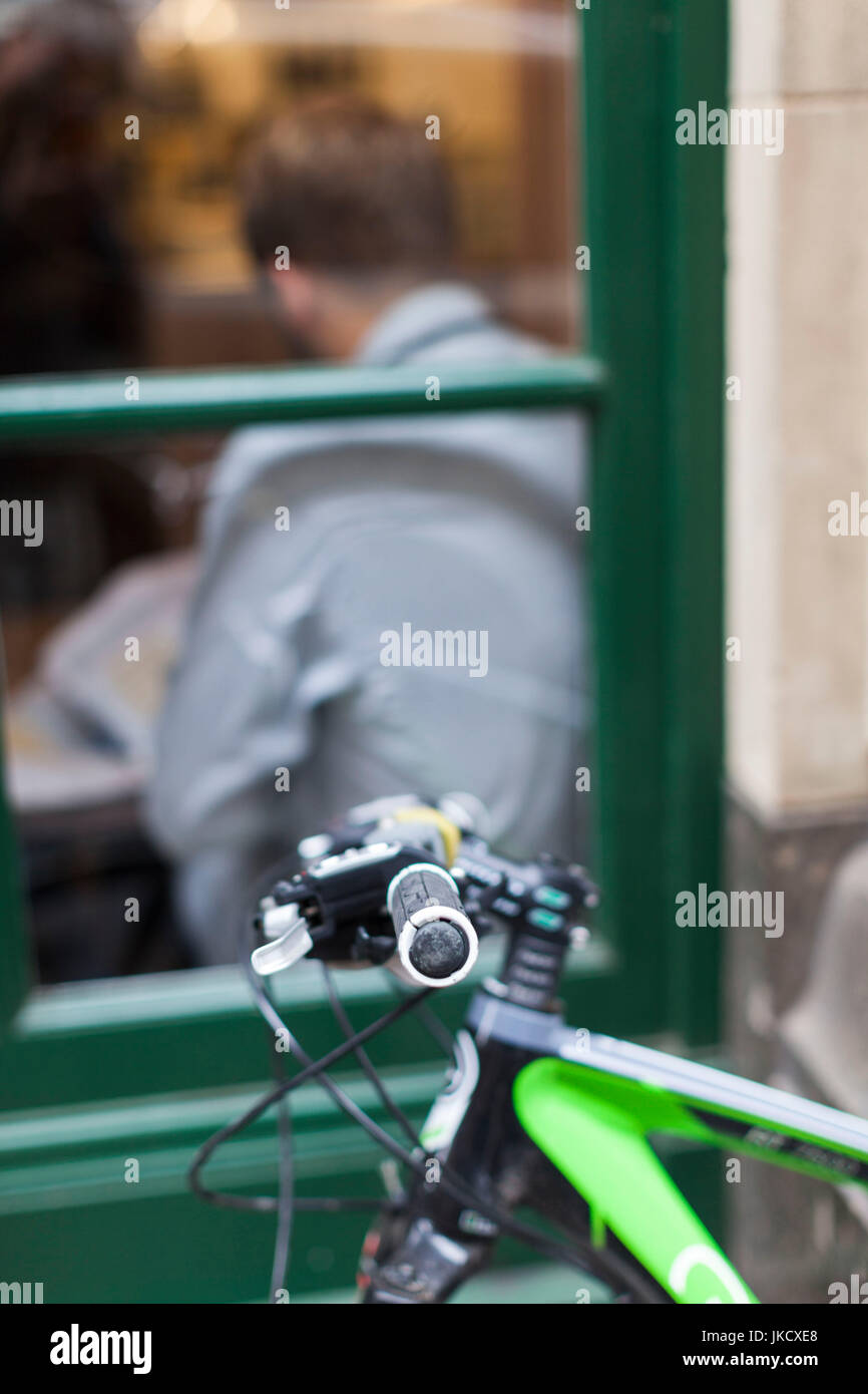 Australia, Victoria, VIC, Melbourne, Degraves Street, cafe window Stock ...