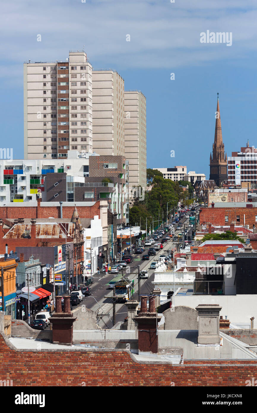 Melbourne brunswick street hi-res stock photography and images - Alamy