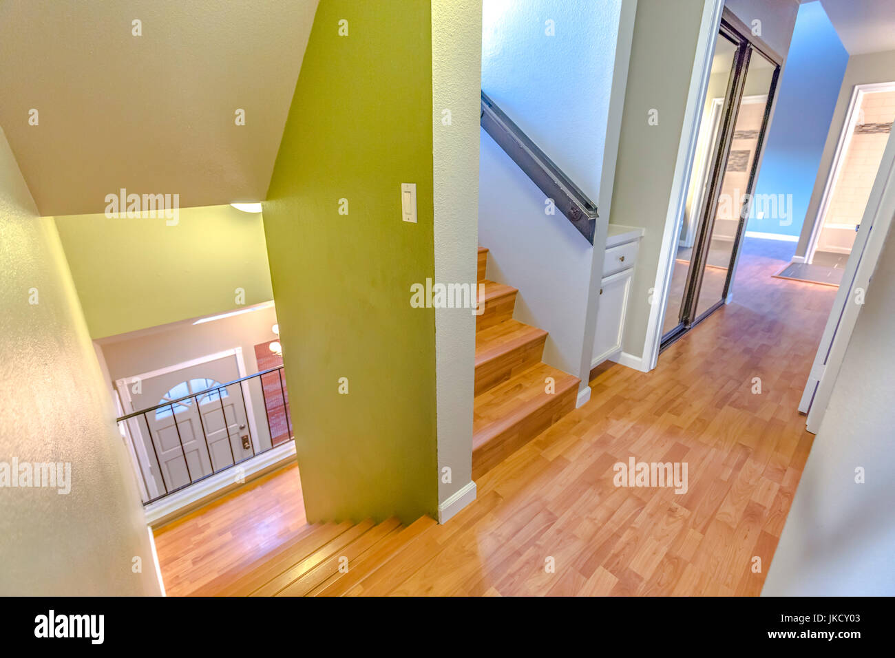 Empty Hallway in a Southern California home ready to be listed for real ...