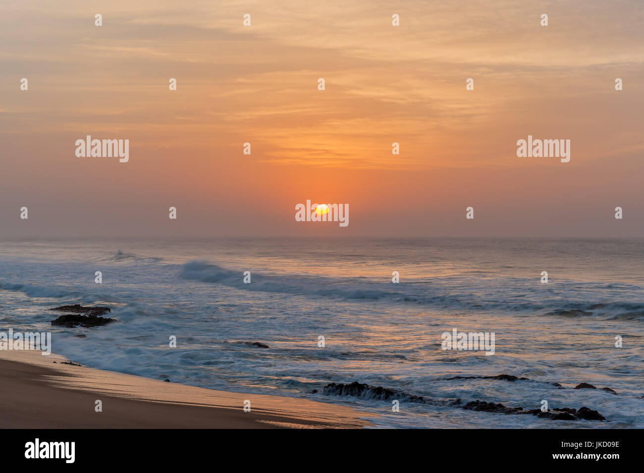 Salt Rock beach sunrise Stock Photo - Alamy