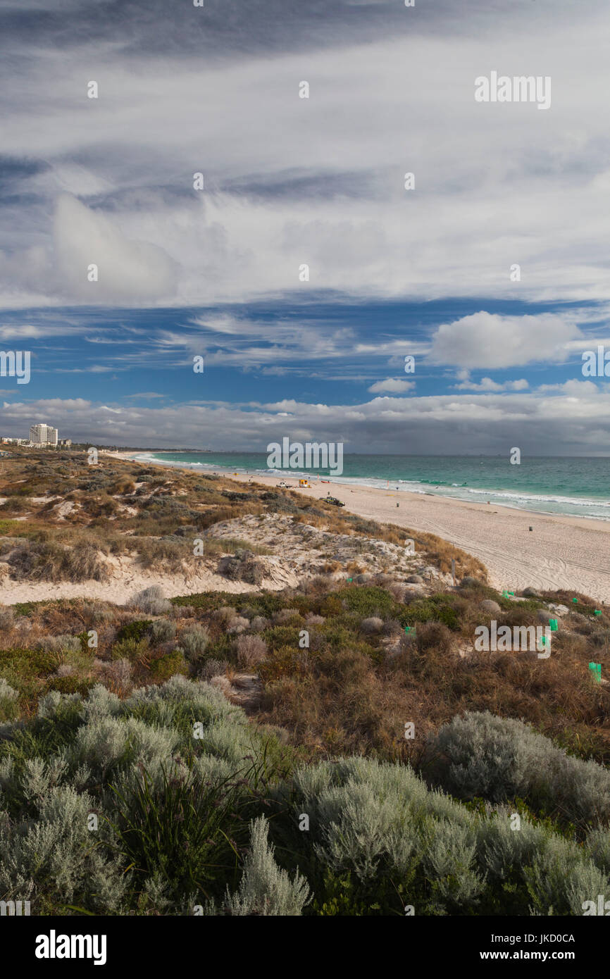 Australia, Western Australia, Cottesloe, Cottesloe Beach Stock Photo ...