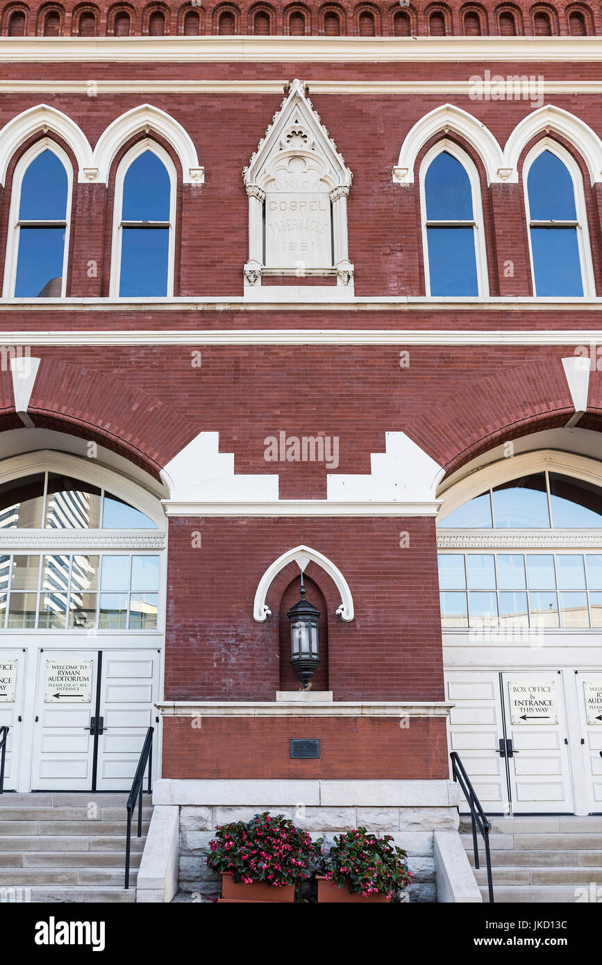 Ryman auditorium nashville hi-res stock photography and images - Alamy