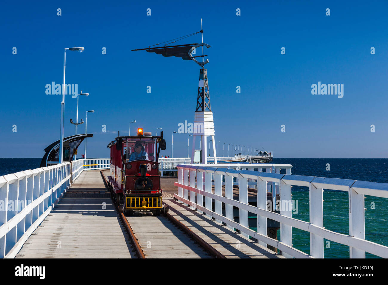 Busselton jetty train hi-res stock photography and images - Alamy