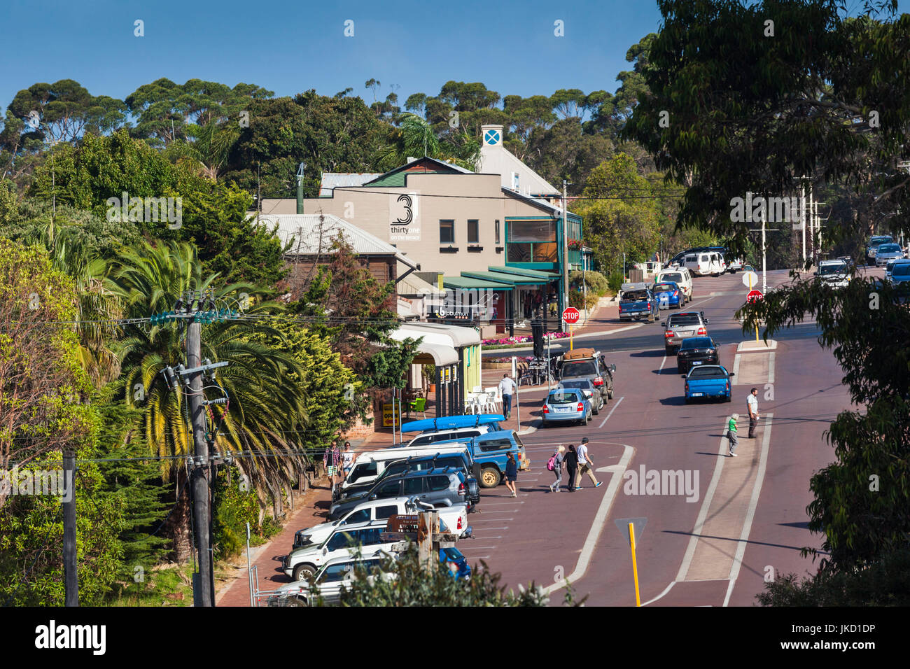 Australia, Western Australia, The Southwest, Denmark, town view Stock ...