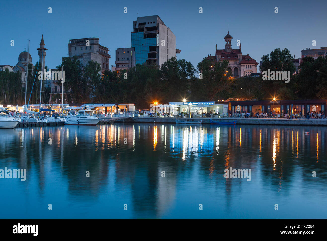 Romania, Black Sea Coast, Constanta, Tomis Tourist Port and Marina ...