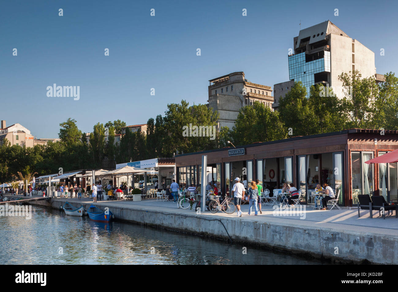 Romania, Black Sea Coast, Constanta, Tomis Tourist Port and Marina ...