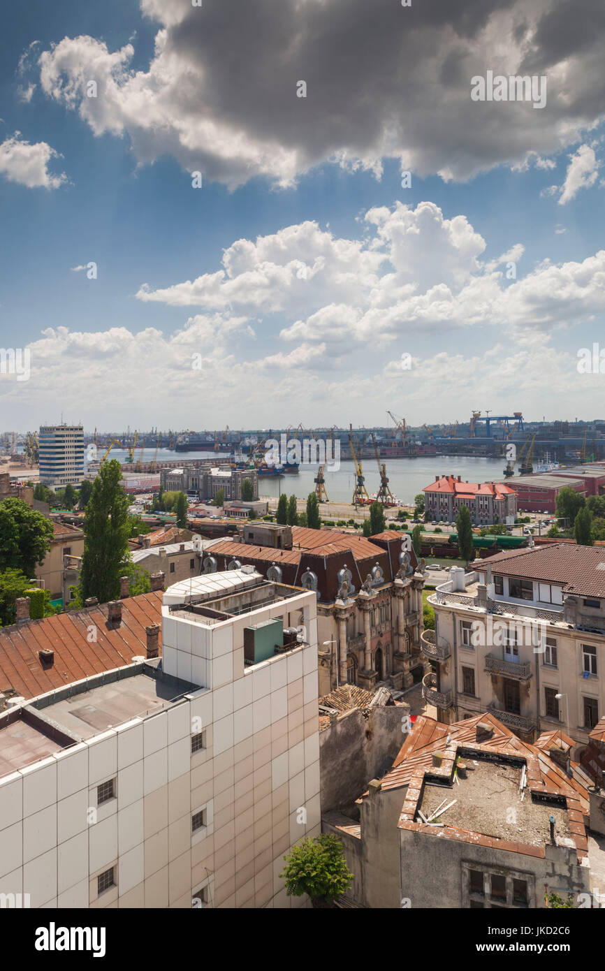 Romania, Black Sea Coast, Constanta, elevated city view Stock Photo - Alamy