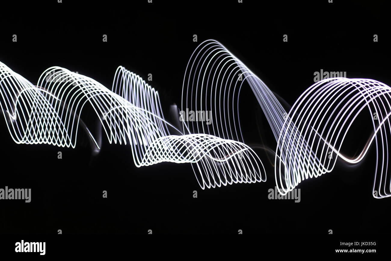 Modern Light Art motion blur photography Stock Photo - Alamy