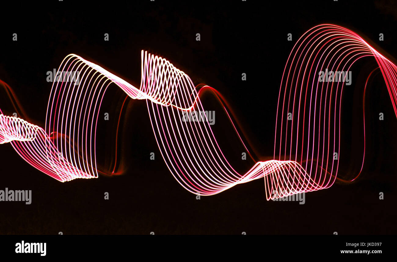 Modern Light Art motion blur photography Stock Photo - Alamy