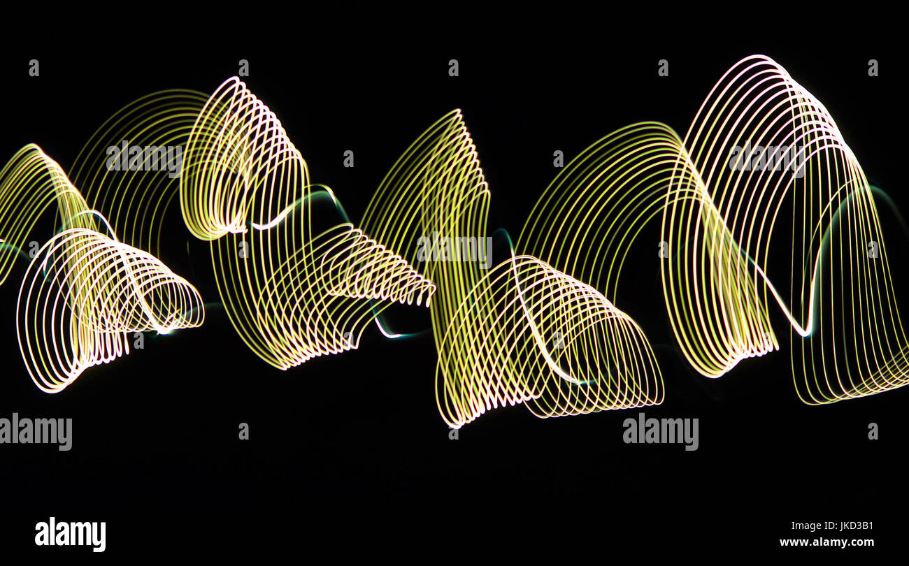 Modern Light Art motion blur photography Stock Photo - Alamy