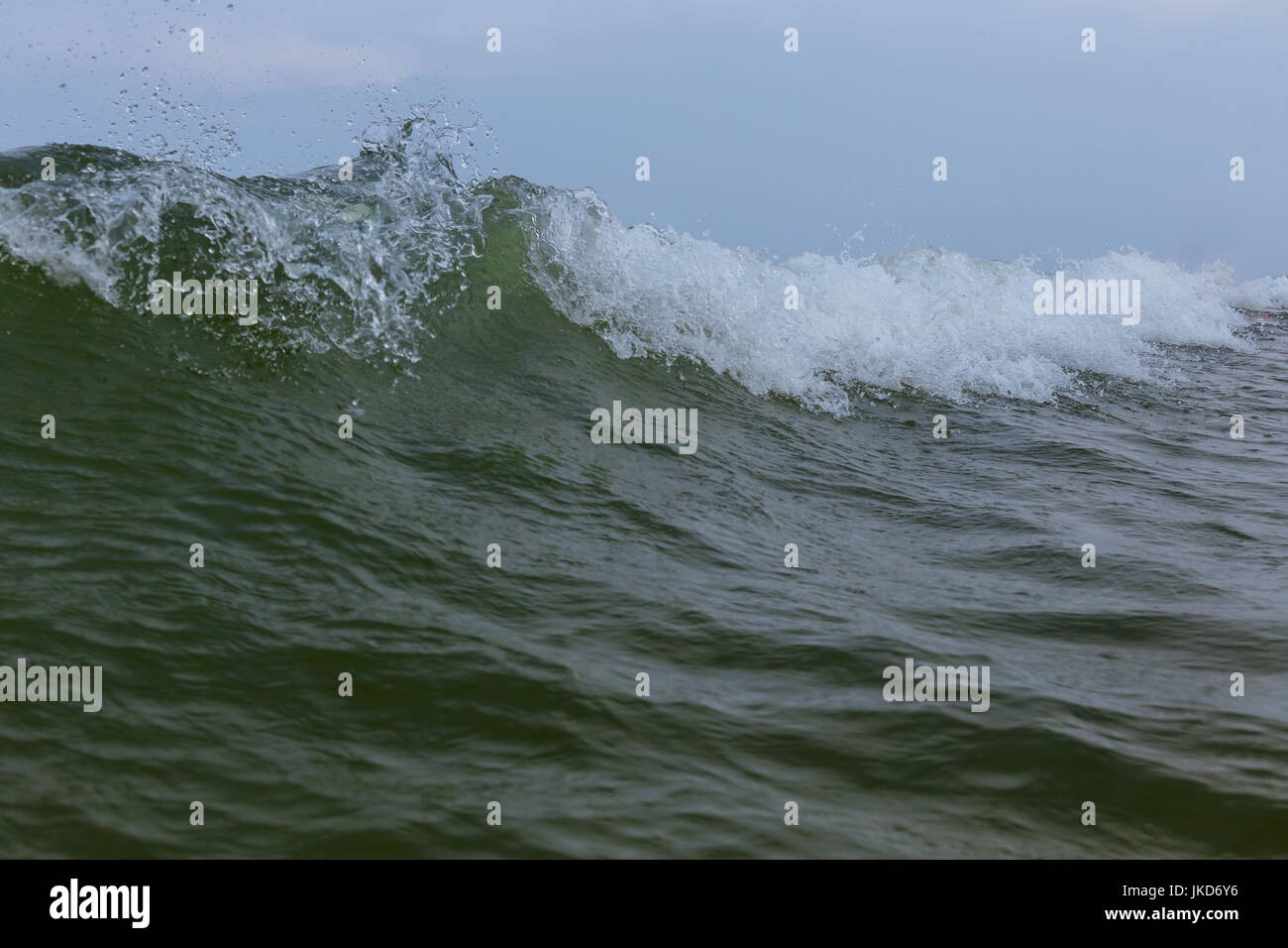 Waves in ocean Splashing Waves Blue Ocean Wave Stock Photo - Alamy