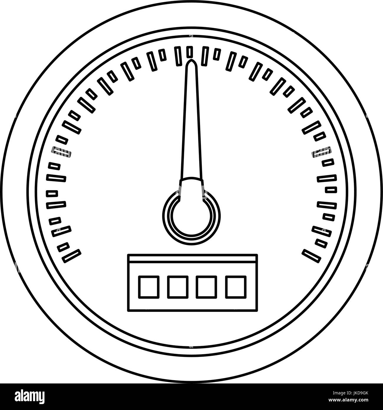 car speedometer interface dashboard panel for transport automobile ...