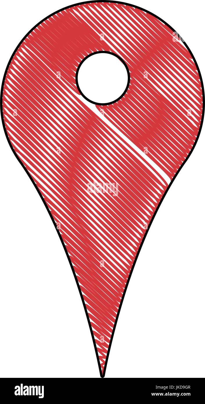 pointer map navigation gps guide app Stock Vector Image & Art - Alamy