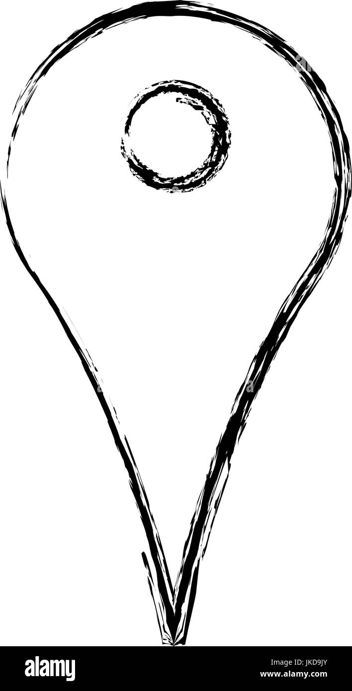 pointer map navigation gps guide app Stock Vector Image & Art - Alamy