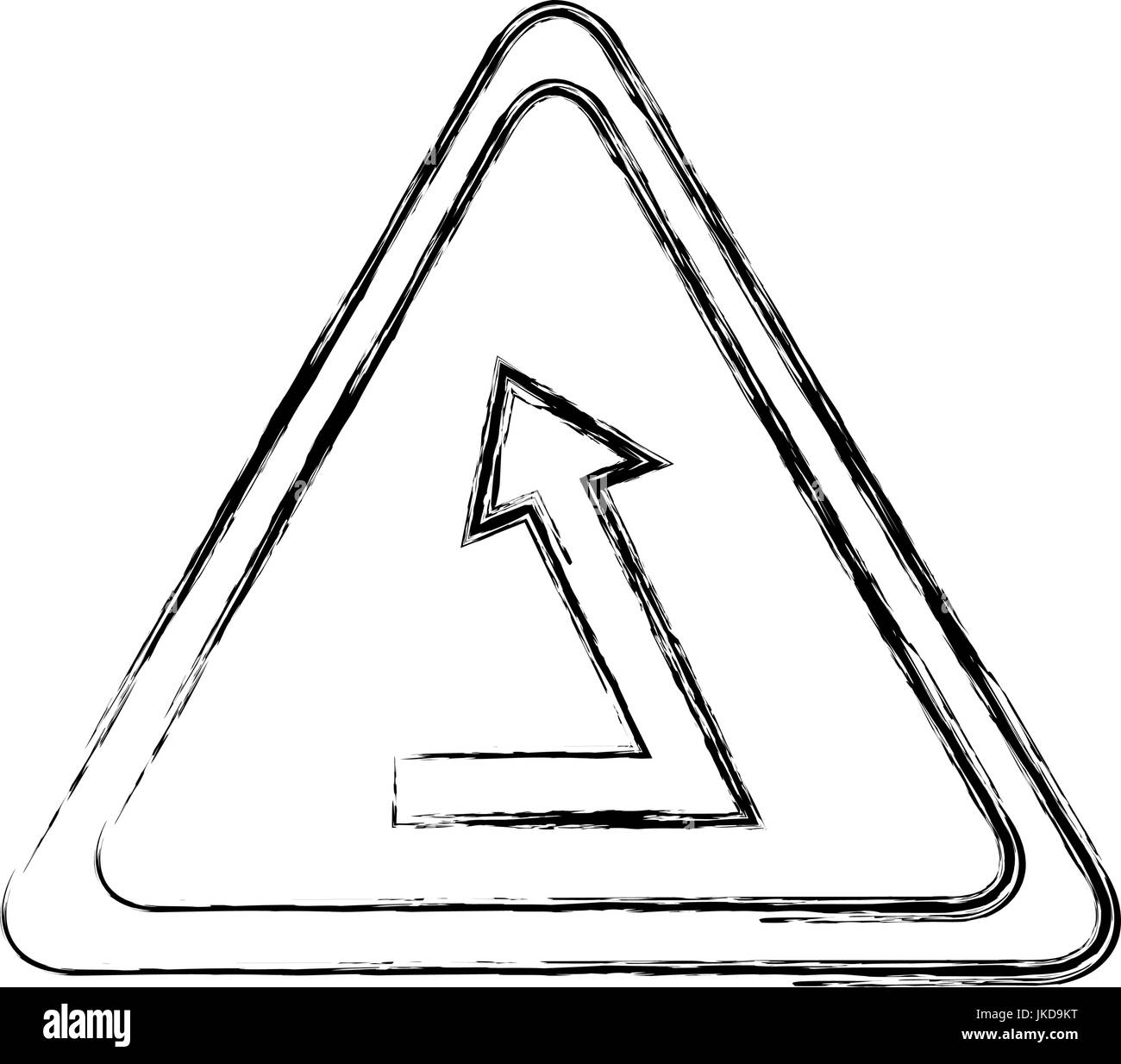 traffic signal information with arrow icon Stock Vector Image & Art - Alamy