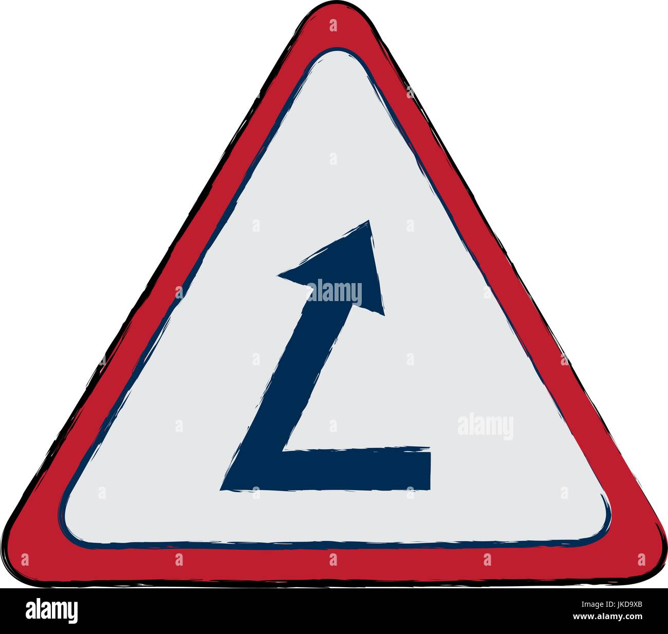 traffic signal information with arrow icon Stock Vector Image & Art - Alamy
